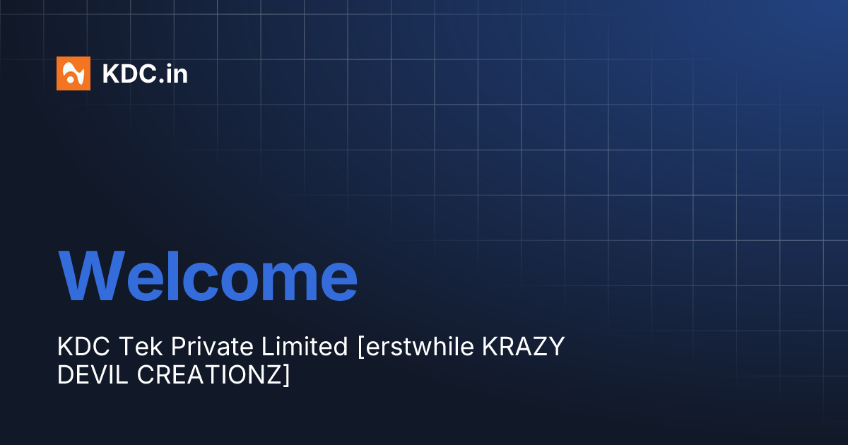 Welcome | KDC.in
